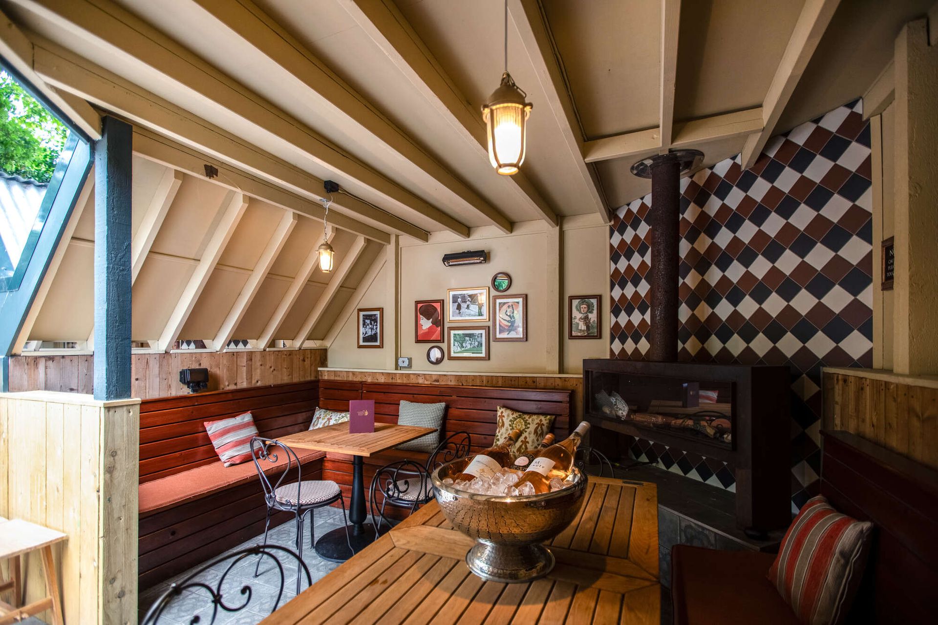 The Garden - Leather Bottle